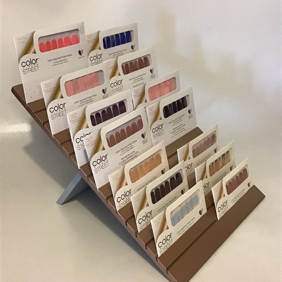 Makeup | Color Street Rose Gold Display Holds 32 Sets | Poshmark